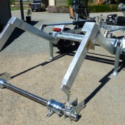 2.5T Self Loading Drum Trailer - Jinker - Cable Winches Australia