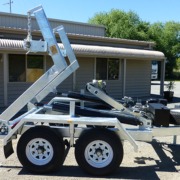 2.5T Self Loading Drum Trailer - Jinker - Cable Winches Australia